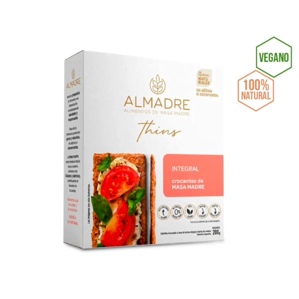 Galletitas THINS ALMADRE x 200g INTEGRAL – Gema Distribuidora