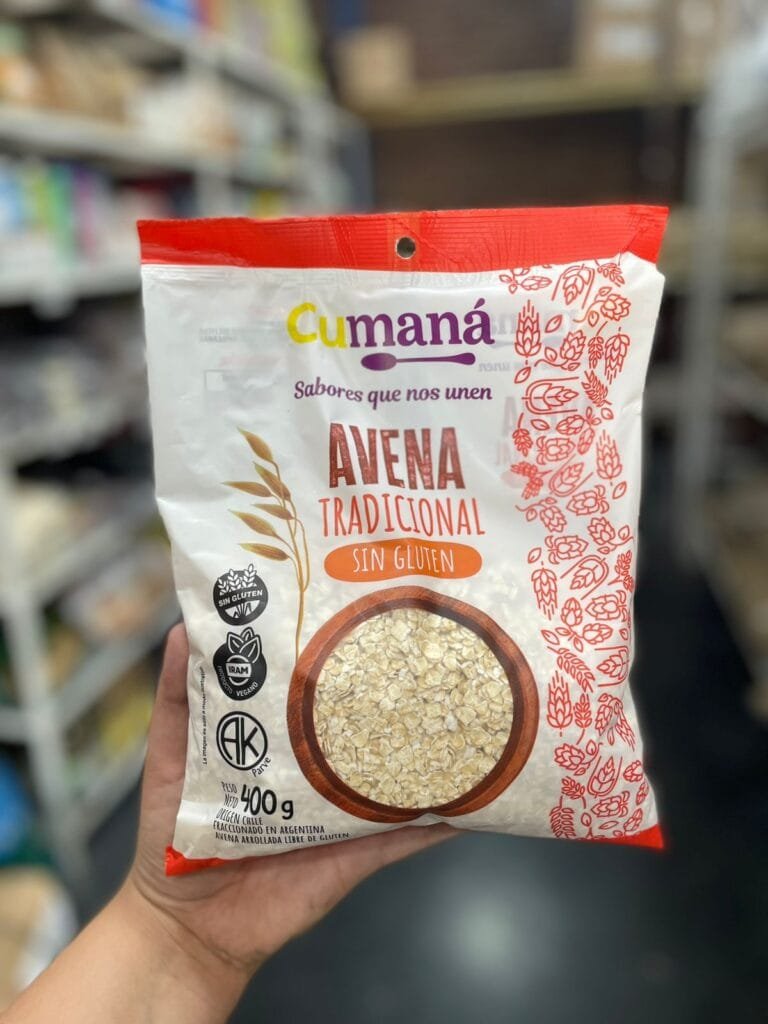 Avena TRADICIONAL SIN TACC – 400g – CUMANA – Gema Distribuidora